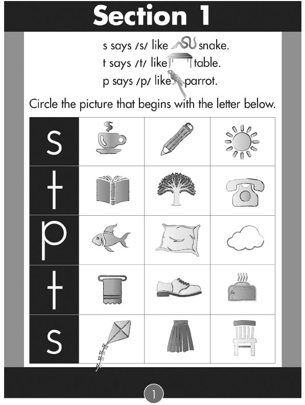 Flags and Stars Consonants and Short Vowels Practice Workbook NEW ...
