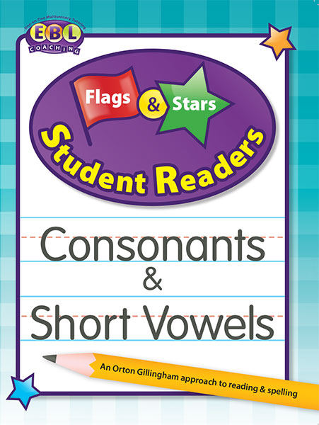 Flags and Stars Consonants and Short Vowels Student Readers - EBL Coaching